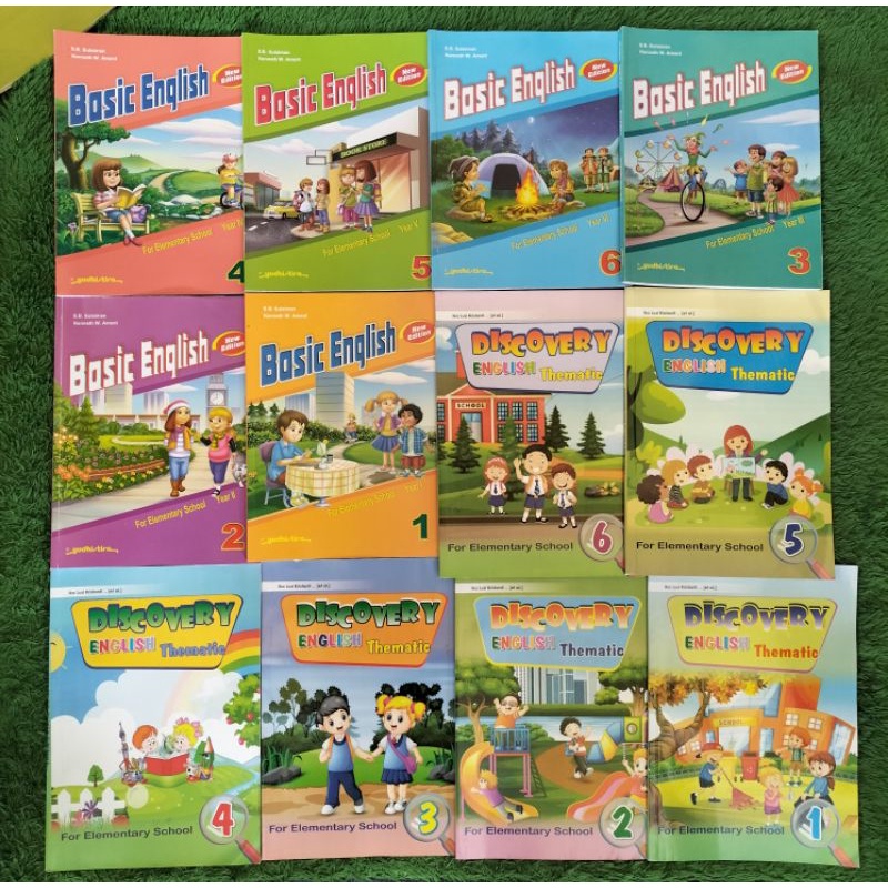 Jual ORIGINAL BUKU BASIC ENGLISH DISCOVERY ENGLISH THEMATIC BAHASA ...