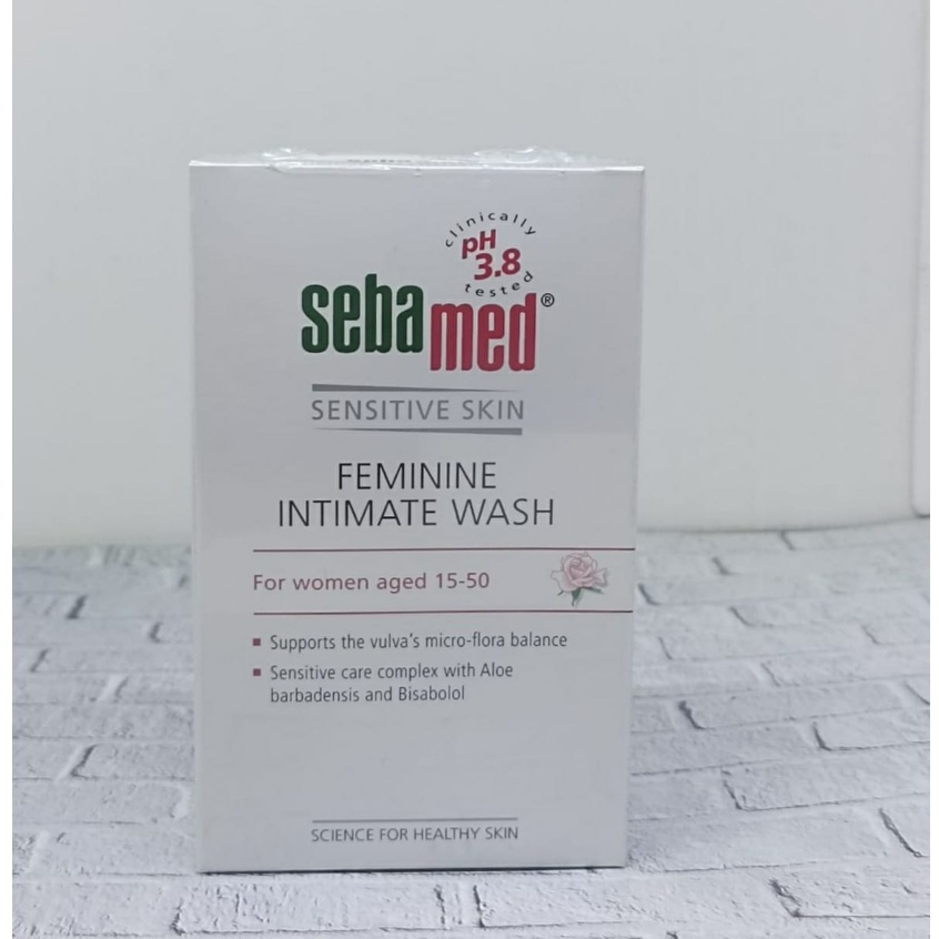 Jual SEBAMED FEMININE INTIMATE WASH SENSITIF SKIN ISI 200 ML | Shopee ...