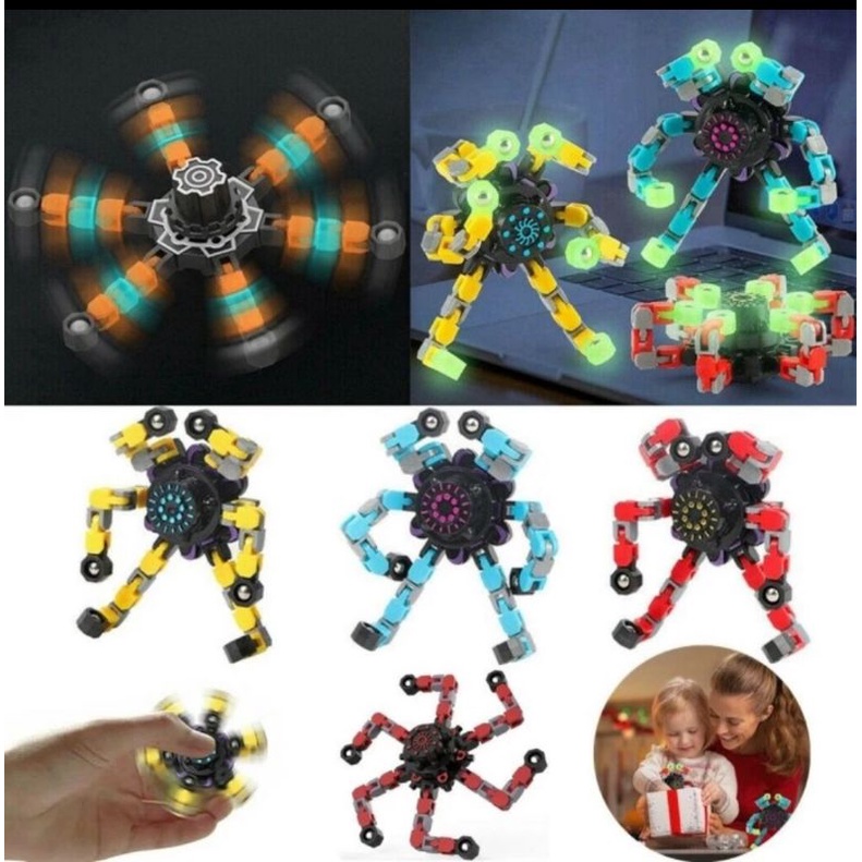 Jual Fidget Hand Spinner Robot | Shopee Indonesia