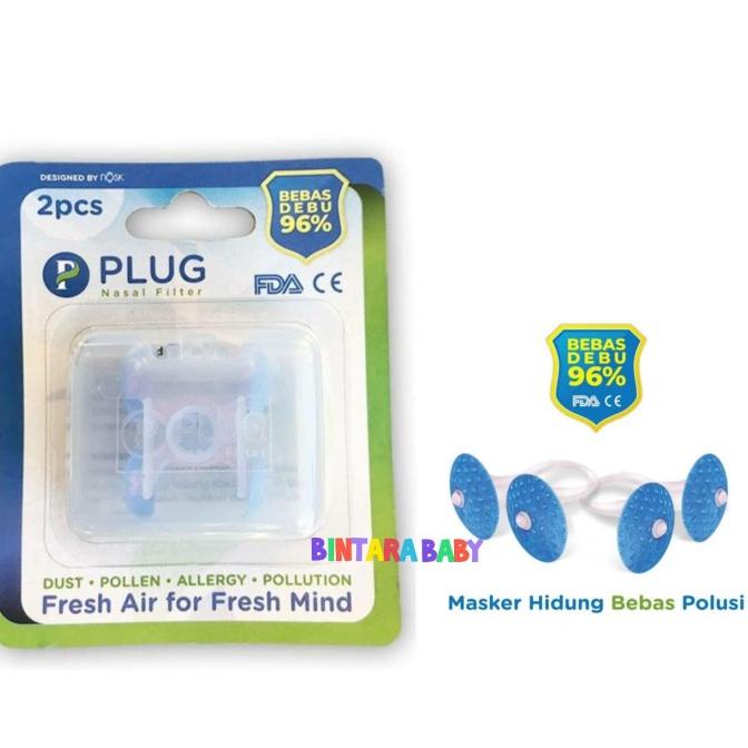 Jual Plug Nasal Filter Hidung Masker Hidung Original Isi 2 45 ...