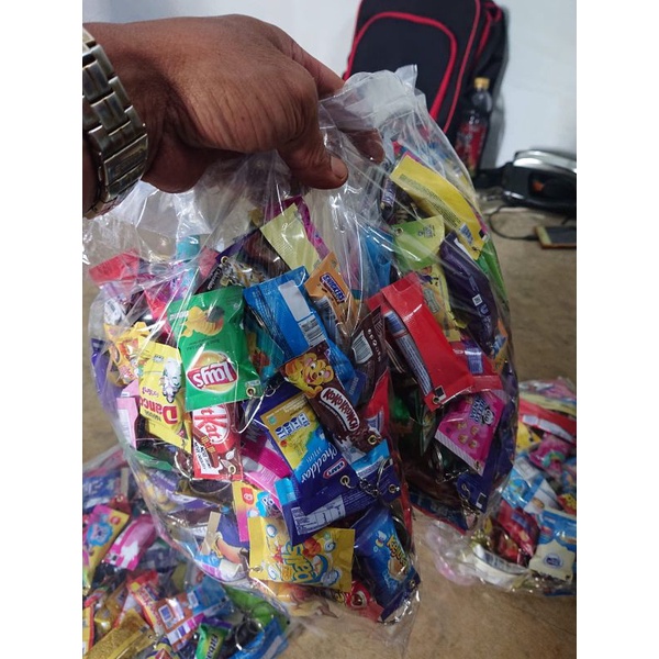 Jual gantungan kunci miniatur senack makanan 20pcs | Shopee Indonesia