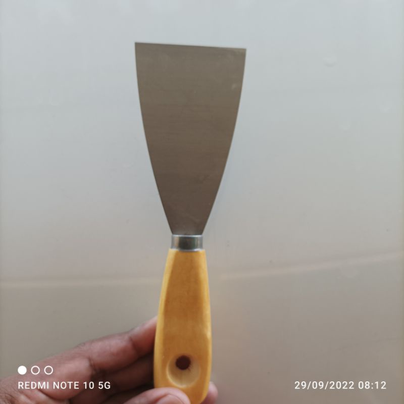 Jual kape alat untuk roti bakar atau martabak creper gagang kayu ukuran ...