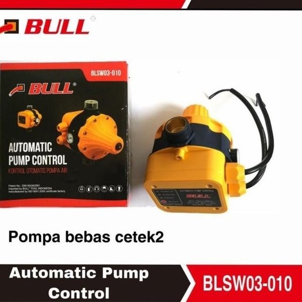 Jual AUTOMATIC PUMP CONTROL MERK BULL / OTOMATIS POMPA AIR MERK BULL ...
