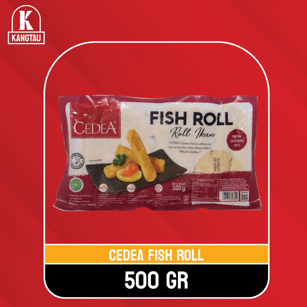 Jual Cedea Fish Roll All Varian 500GR | Shopee Indonesia
