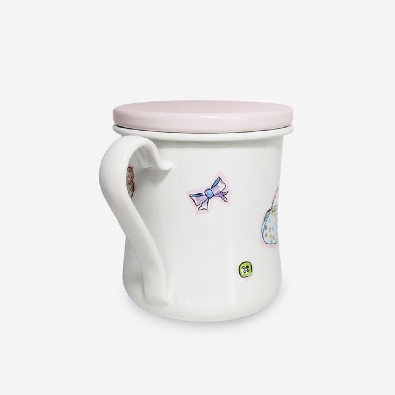 Jual GELAS ENAMEL MUG 10 cm BEAUTY IN THE KITCHEN CHEFINA | Shopee ...