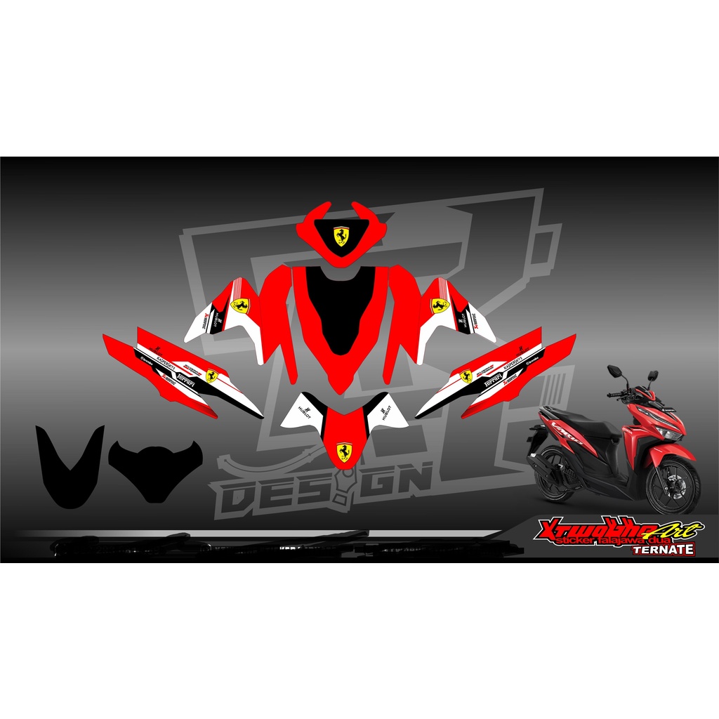 Jual Sticker Decal Vario 150 New Full Body | Shopee Indonesia