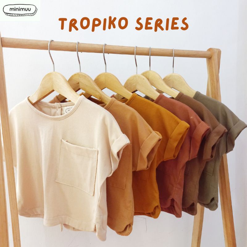 Jual MINIMUU - Tropiko Series (One Set Anak Earthtone) | Shopee Indonesia
