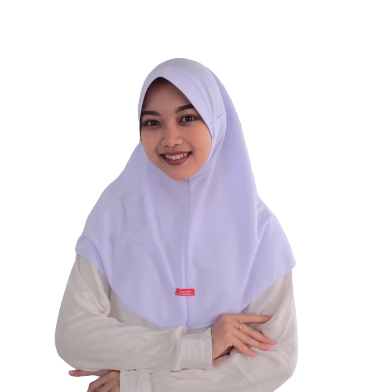 Jual Kerudung Sekolah Model Serut Inova Lx Bahan Polycatton SD SMP SMA Ukuran S M L XL By ...