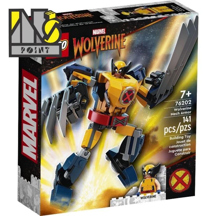 Jual LEGO 76202 - Super Heroes - Wolverine Mech Armor | Shopee Indonesia