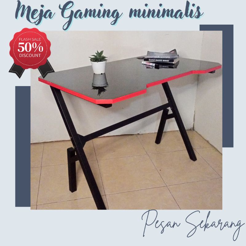 Jual Meja Gaming minimalis / Meja Kerja | Shopee Indonesia