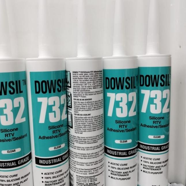 Jual Dow corning RTV 732 clear/ Dowsil 732 silicone sealant clear ...
