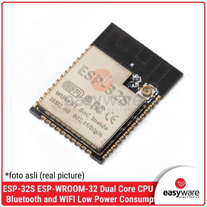 Jual ESP-32S WIFI+Bluetooth Dual Chip support Antenna ESP32S ESP32-S SoC | Shopee Indonesia