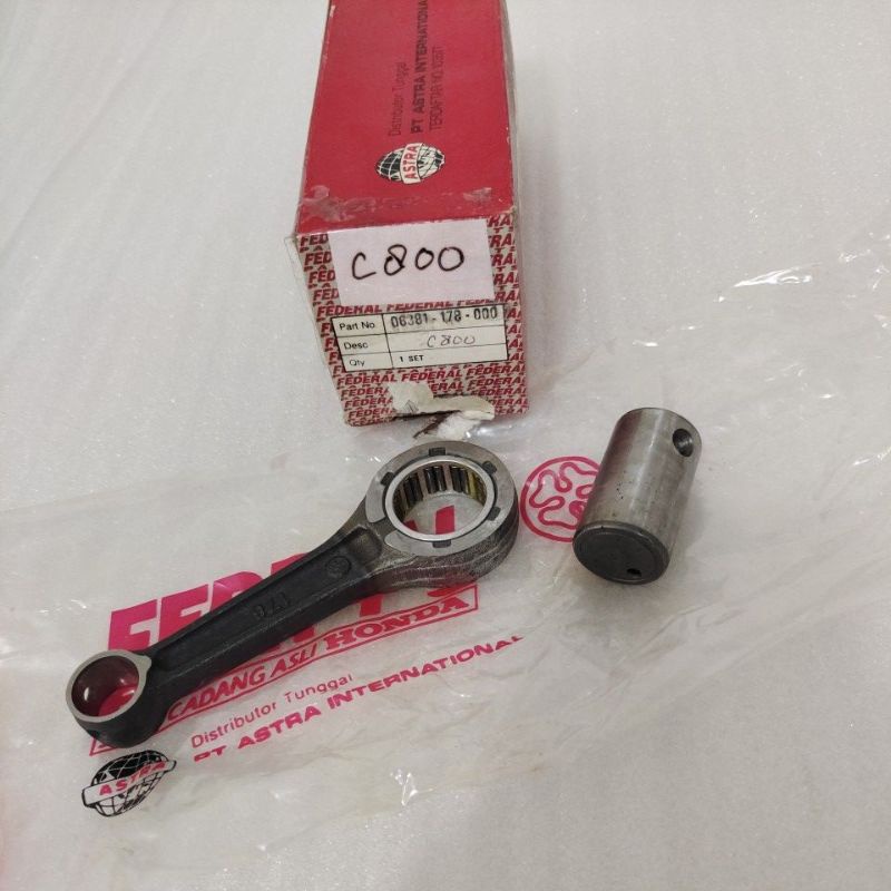Jual COD Stang Setang Seher conrod Stang Piston Honda C800 Supercup ...