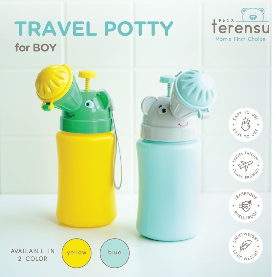 Jual TERENSU TL-04003A Portable Potty Pispot Anak 400ml | Shopee Indonesia