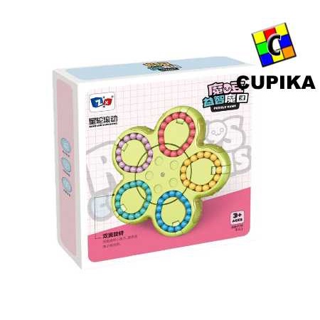 Jual Cube Puzzle Beads 5 Bulat lingkaran bintang mainan unik murah ...