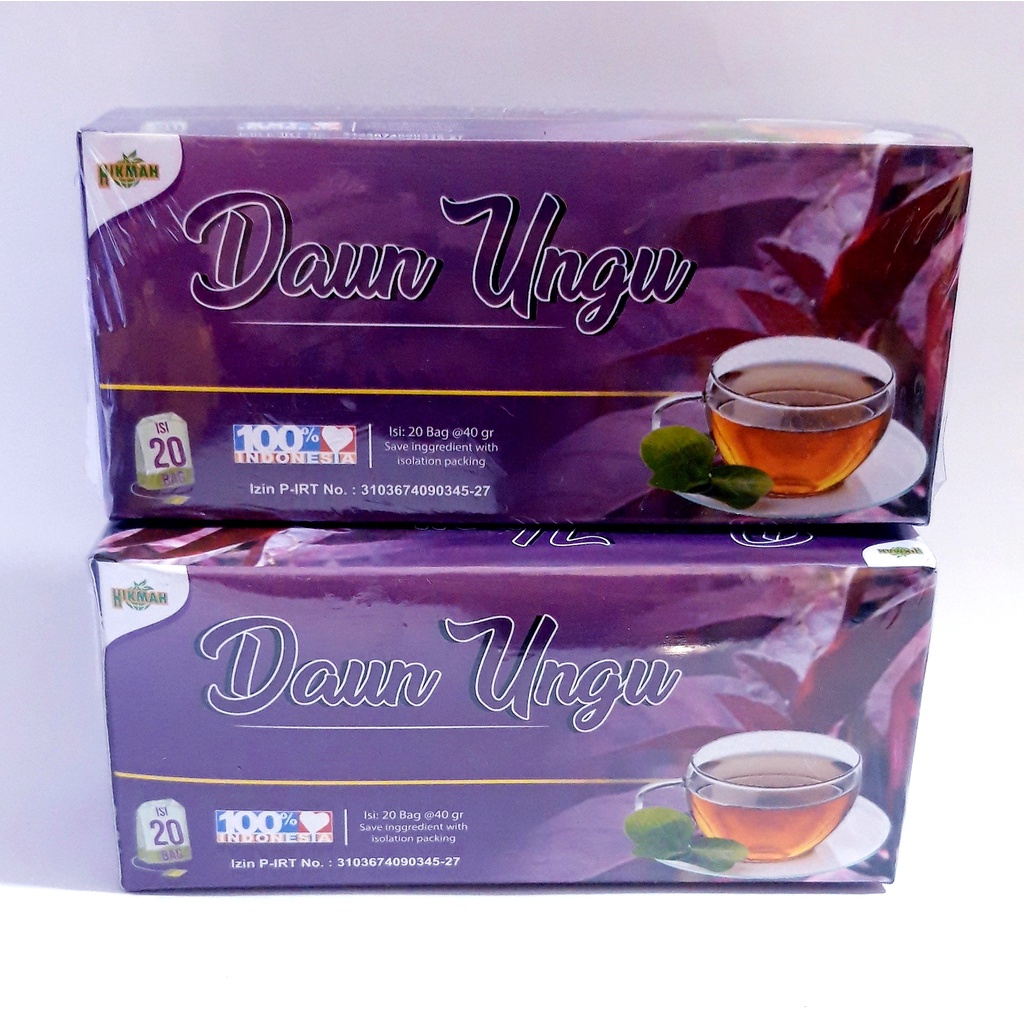 Jual Teh Celup Daun Ungu Teh Herbal Mengatasi Wasir / Ambeien | Shopee ...