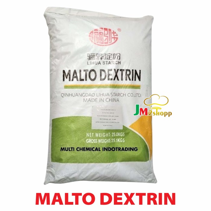 Jual Tokopratiwiw - Maltodextrin/ Dextrin/ Filler Produk 25 Kg | Shopee Indonesia