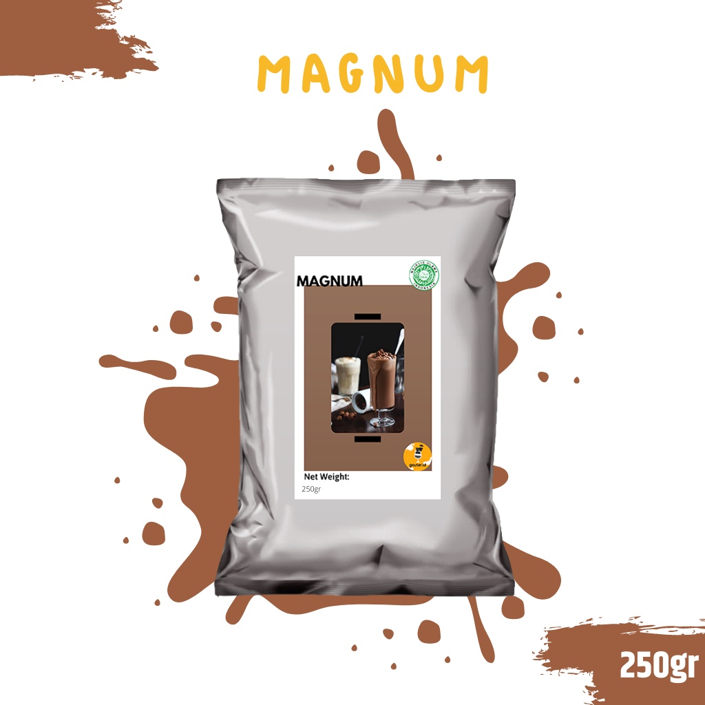 Jual BUBUK MINUMAN RASA MAGNUM 250GR / SERBUK MINUMAN ANEKA RASA ...