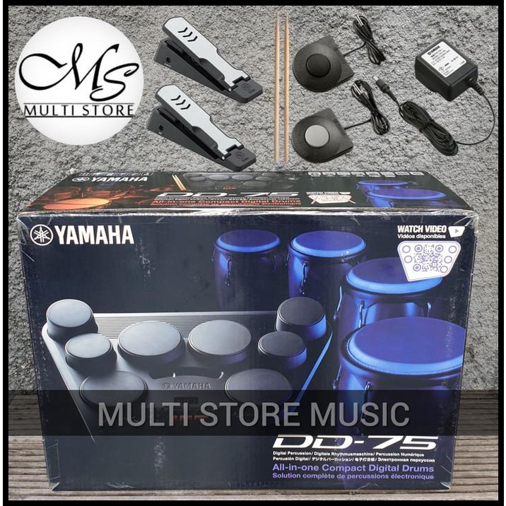 Jual (((Terbaru))) Drum Elektrik Yamaha Dd75 / Dd 75 - Drum Pad Dd75 ...