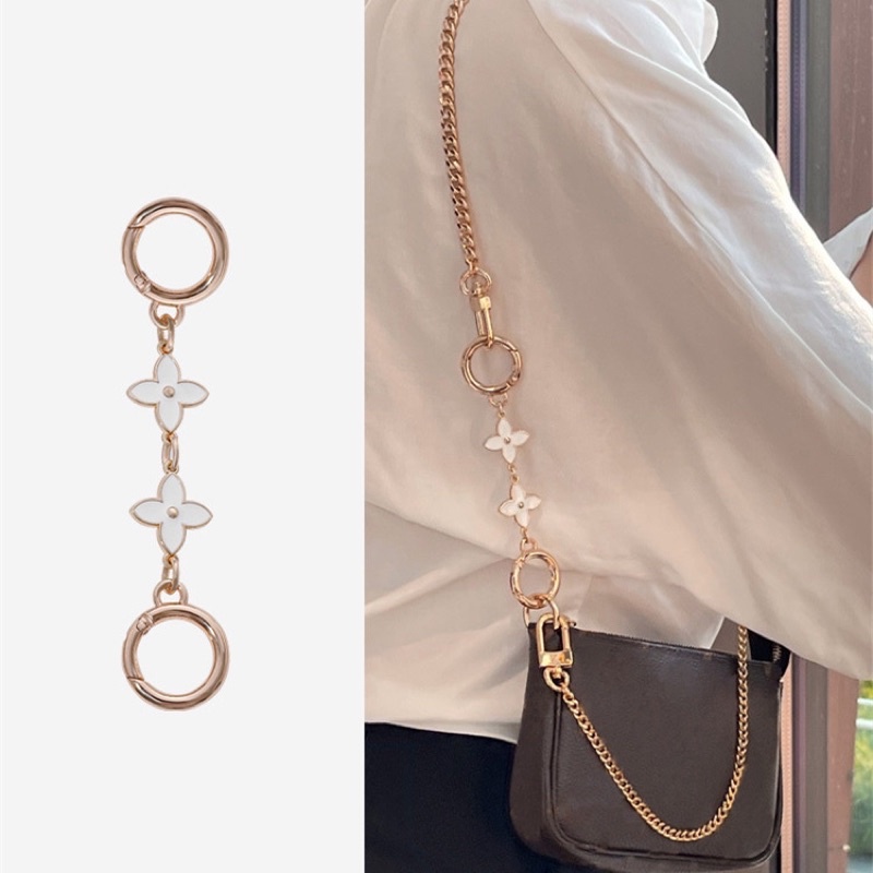 Jual Strap extension rantai perpanjang tali motif bunga L V | Shopee ...