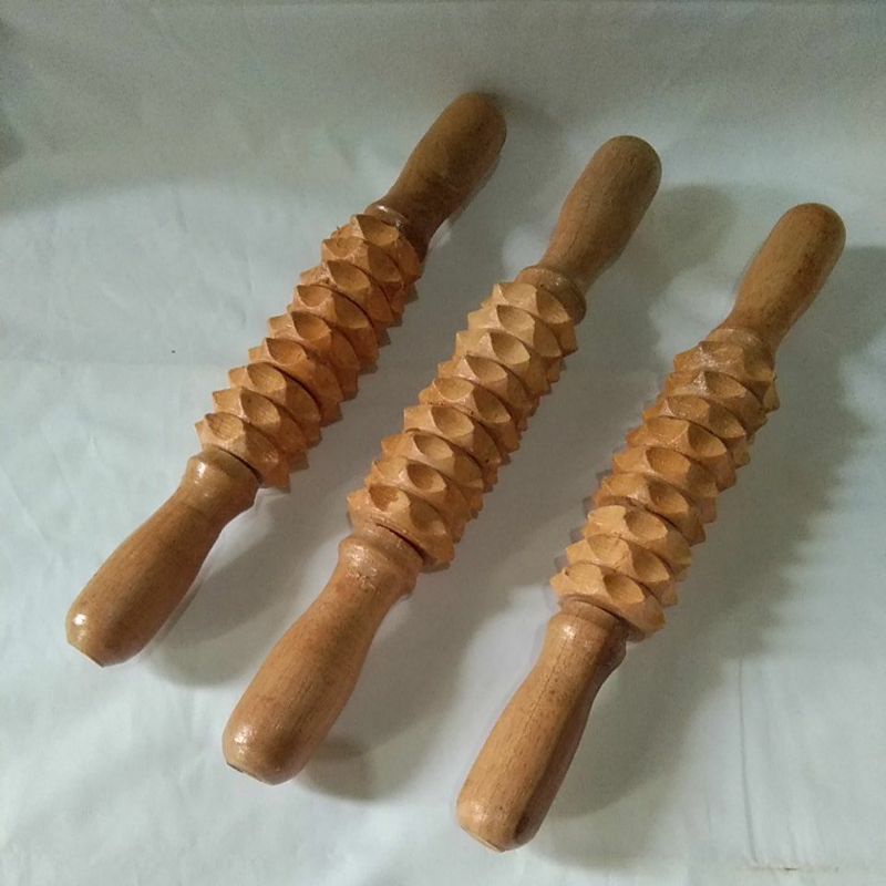 Jual Alat refleksi tubuh roll dorong bahan kayu mahoni | Shopee Indonesia