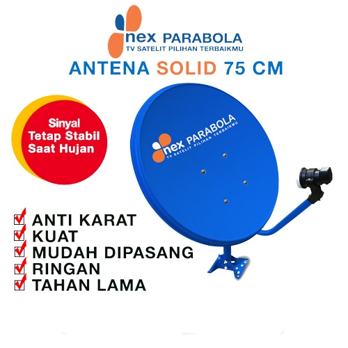 Jual DISH NEX 75CM BIRU (ONLY DISH) | Shopee Indonesia