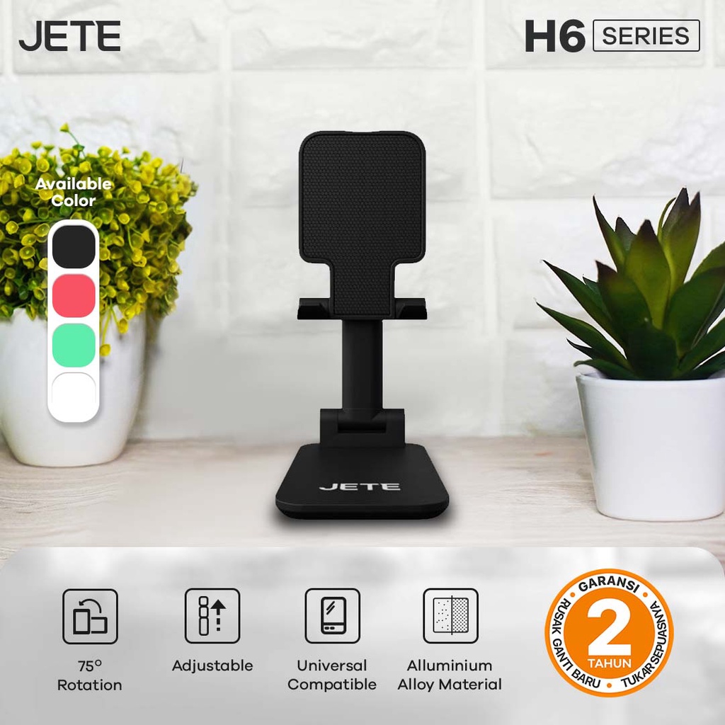 Jual Holder HP Meja Stand HP JETE H6 - Garansi 2 Tahun | Shopee Indonesia