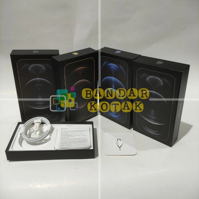 Jual Box Dus Kotak Iphone 12 Pro Max Full Set | Shopee Indonesia