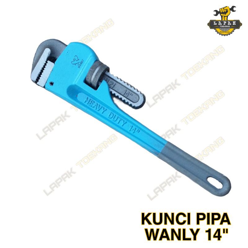 Jual Kunci Pipa Pipe Wrench Grip Karet 14 Inch | Petekol 14" Heavy Duty ...