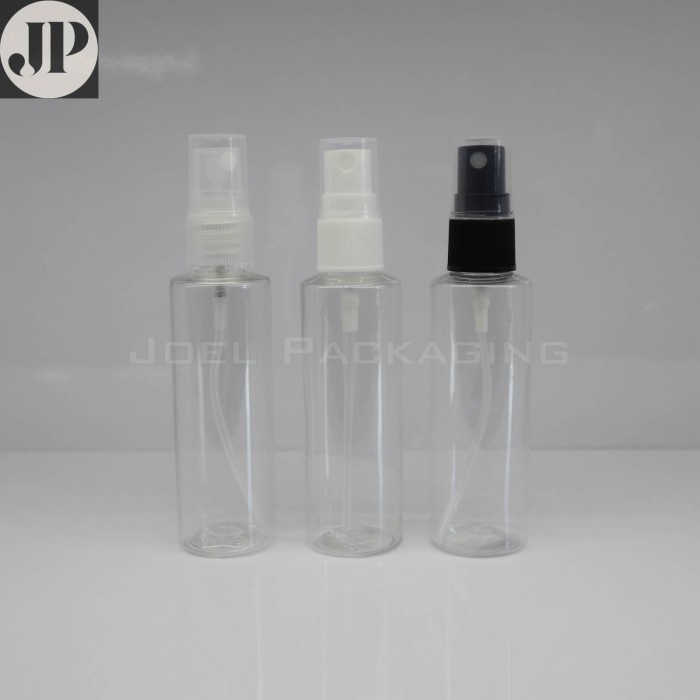 Jual BOTOL RF 60ML CLEAR 60 ML SPRAY HITAM PUTIH CLEAR PET SEMPROT ...