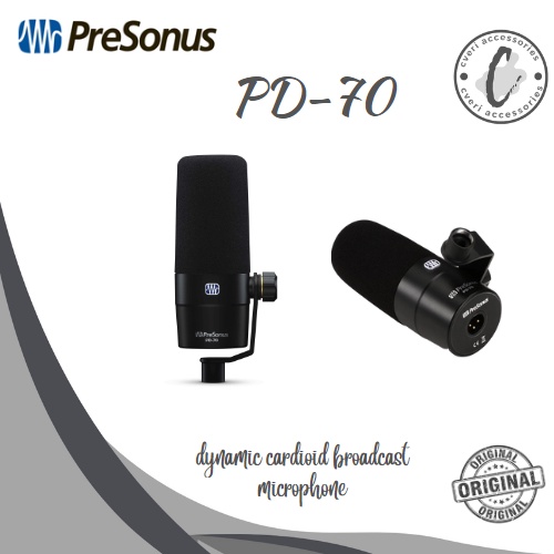 Jual Presonus PD70 Dynamic Cardioid Broadcast Microphone Original PD-70 ...