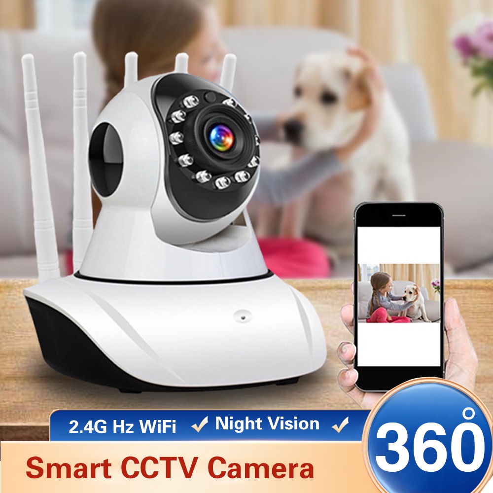 Jual CCTV Camera 5 Antena IP Cam IP Camera 1080p HD Kamera Pengintai ...