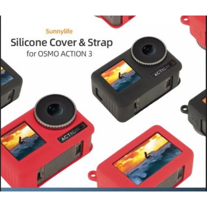 Jual Sunnylife Protective Silicone Case With Lanyard for DJI Osmo ...