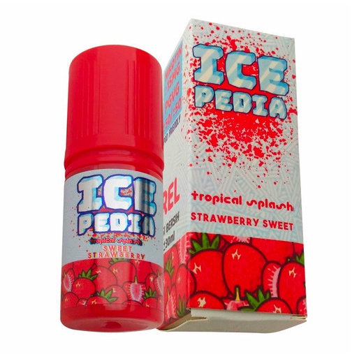 Jual LIQUID 30ML ICEPEDIA SWEET STRAWBERRY RASA STOBERI MANIS ICE PEDIA ...