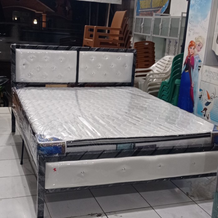 Jual Rangka Ranjang Besi Minimalis American Turki Style 160X200 ...