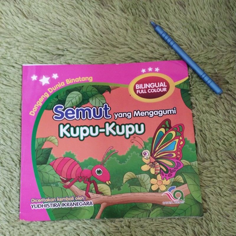 Jual ORIGINAL BUKU CERITA ANAK DONGENG DUNIA BINATANG SEMUT YANG ...