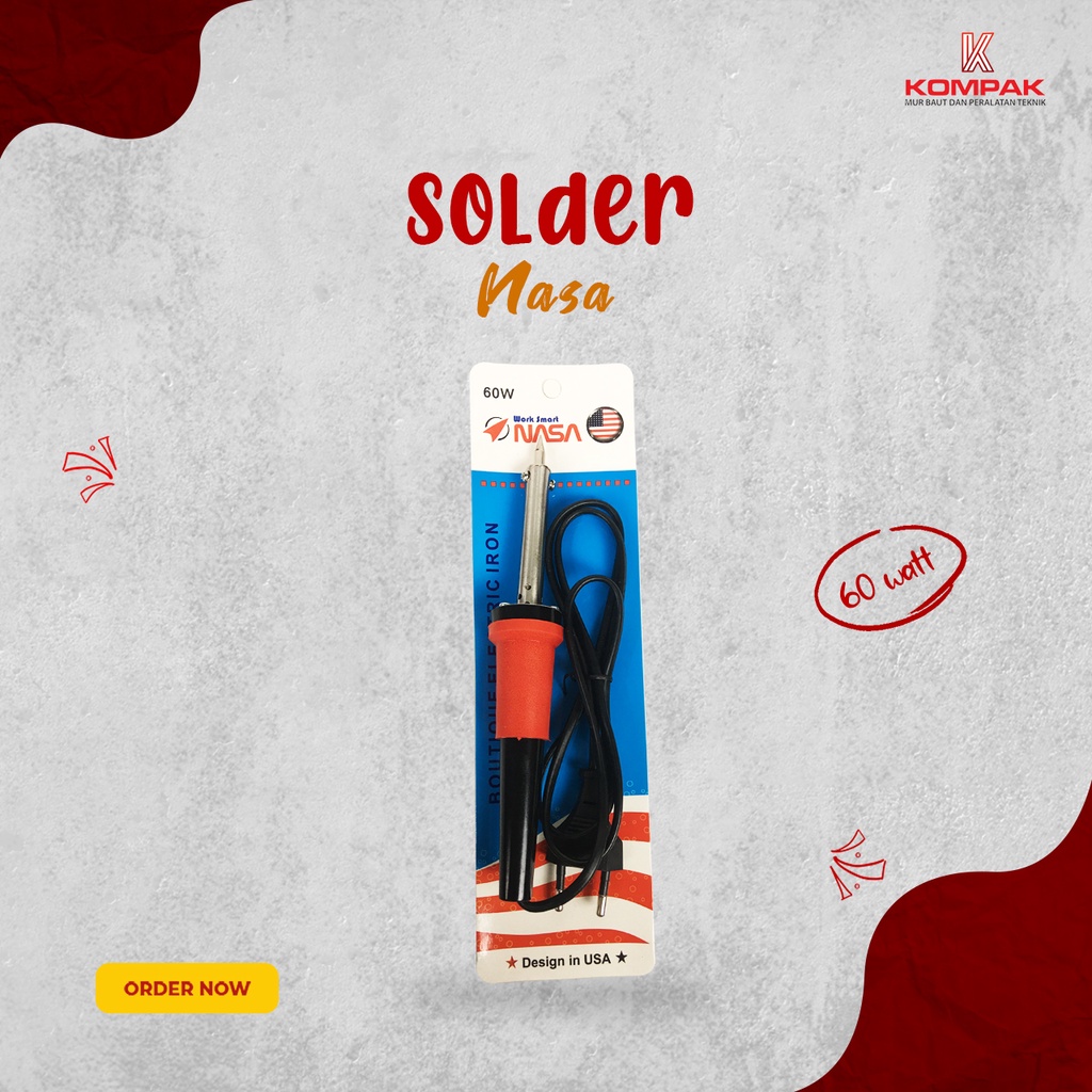 Jual Solder 60 Watt AC 220V Alat Solder Soldering Listrik Timah 60w ...