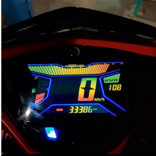 Jual STIKER varias LCD Speedometer Yamaha aerox / lexi 155 vva | Shopee ...