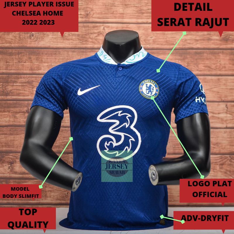Jual JERSEY BOLA PLAYER ISSUE CHELSEAA HOME 2022 2023 TOP QUALITY ...
