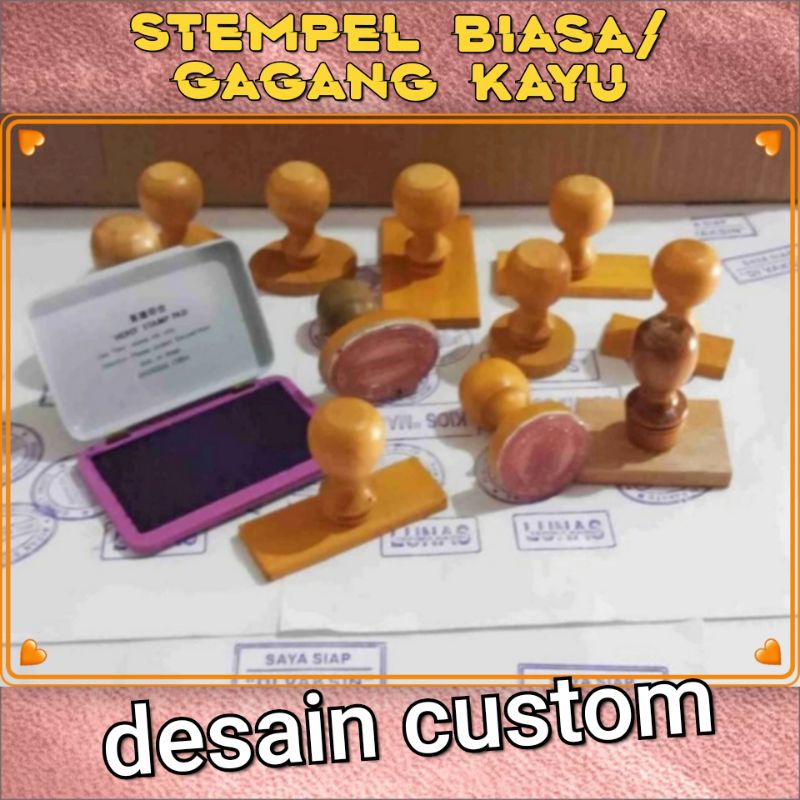 Jual stempel kayu | Shopee Indonesia