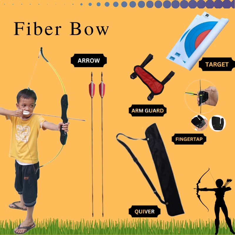 Jual Paket Busur Panah Panahan Anak SD Lengkap | Shopee Indonesia