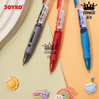 Jual Gel Pen Pulpen Pena Joyko GP-265 Black / Blue / Red Q Gel 0.5 mm - 1 PCS | Shopee Indonesia