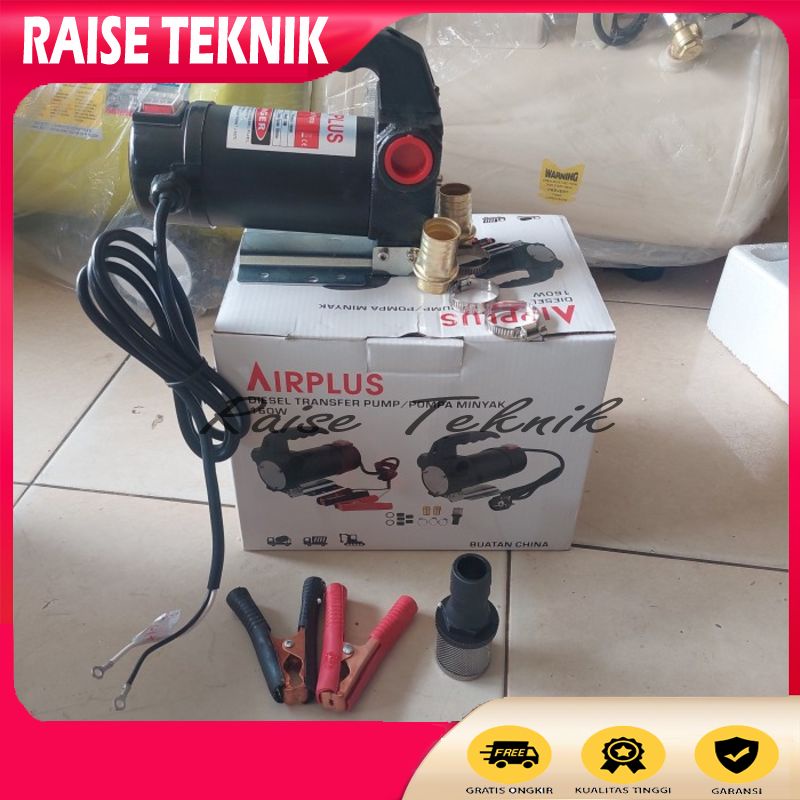 Jual POMPA SEDOT OLI & SOLAR AKI 12V/24V AIRPLUS POMPA SEDOT CAIRAN ...