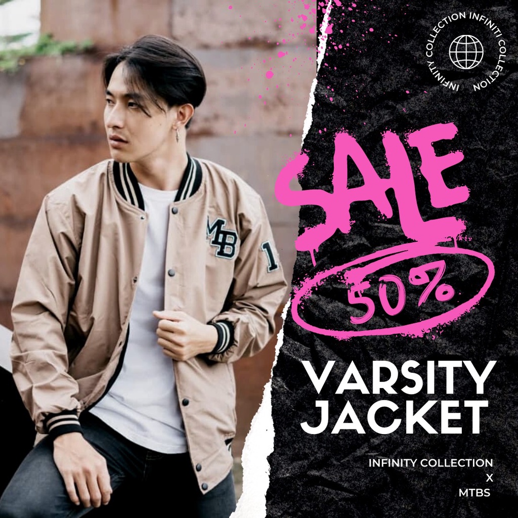 Jual Jaket Varsity Pria Baseball Helmet Legendary Original Vintage ...