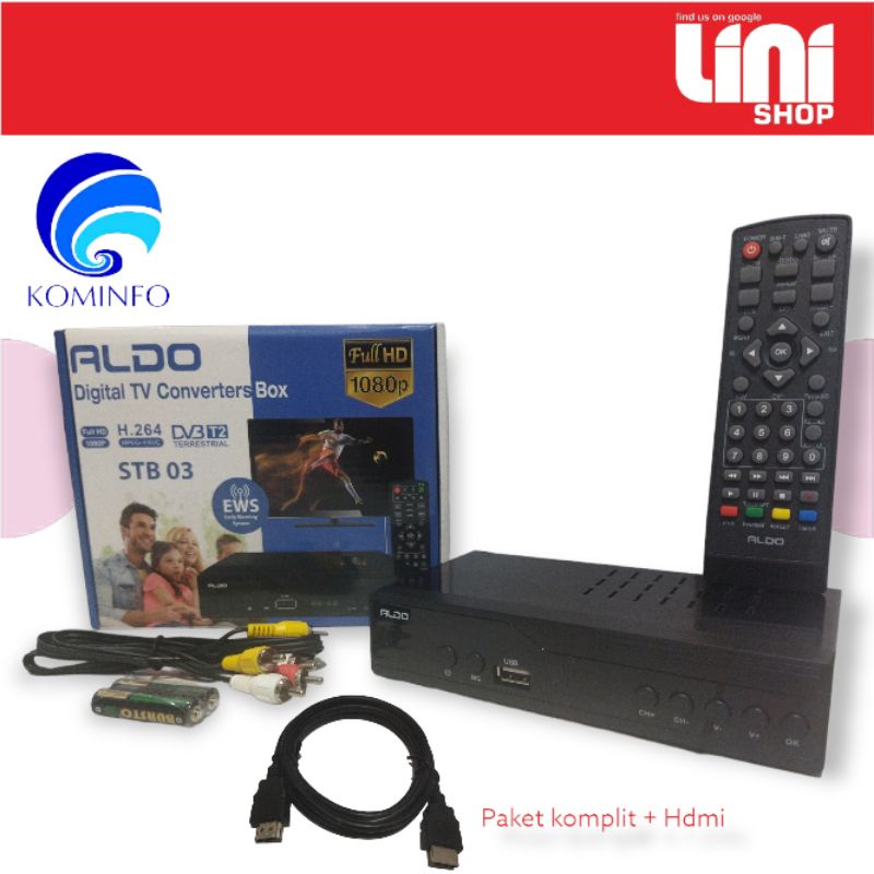 Jual SET TOP BOX ALDO - STB ALDO SNI KOMINFO FULL HD | Shopee Indonesia
