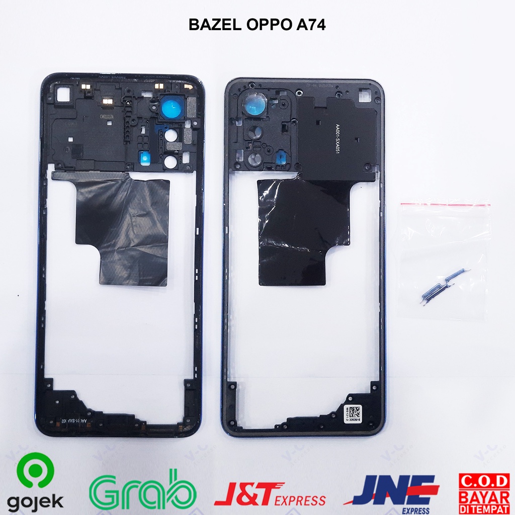 Jual BEZEL TULANG TENGAH FRAME OPPO A74 | Shopee Indonesia