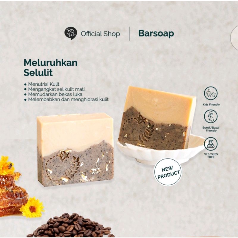 Jual Sabun Batang Biotalk Coffee Honey / Calendula / Sabun Lulur Kopi ...