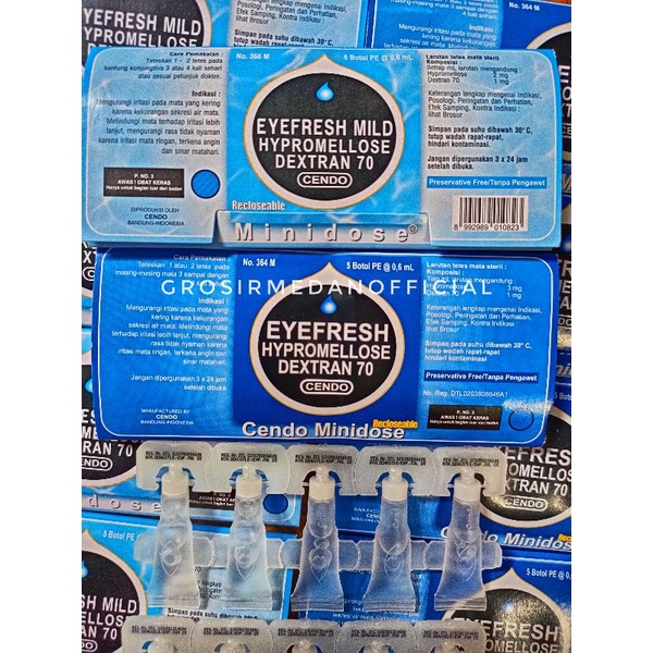 Jual CENDO EYEFRESH DAN EYEFRESH MILD - TETES MATA UNTUK MENGURANGI ...