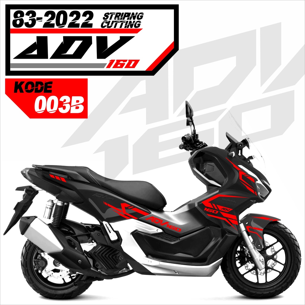 Jual Striping Sticker Cutting Honda Adv 160 ALL HONDA ADV 160 kode 03 ...