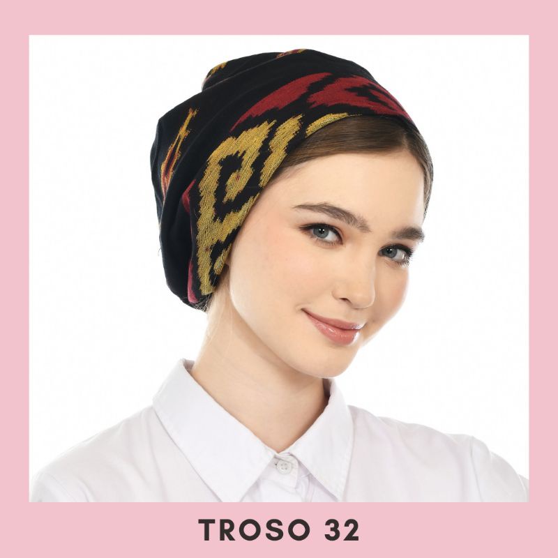 Jual Kaloka Turban hijab beanie topi tenun etnik - Troso 32 | Shopee ...